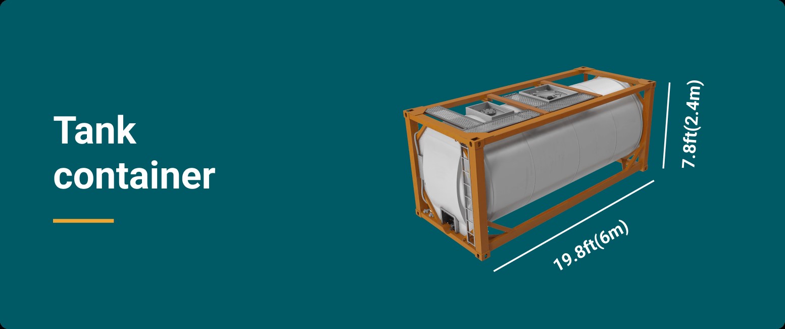 In most cases, tank containers are used to transport dangerous goods ...